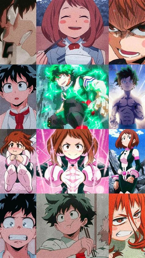 Midoriya X Uraraka Wallpaper Papeis De Parede Personagens
