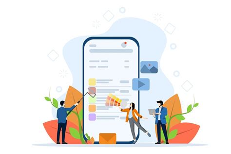 Premium Vector Vector Illustration Of Ui Ux Design Concept With People Creating Custom Designs