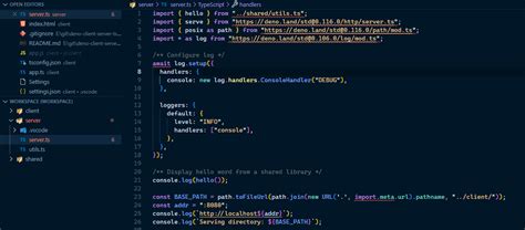 Unable To Configure Correctly A Workspace With Deno And Typescript Compiler Issue