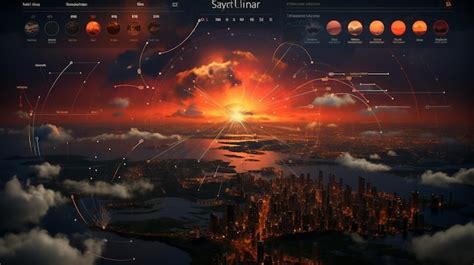 Premium Photo Insightful Weather Analysis