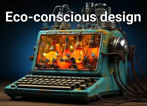 Eco Conscious Design Technology Gov Capital
