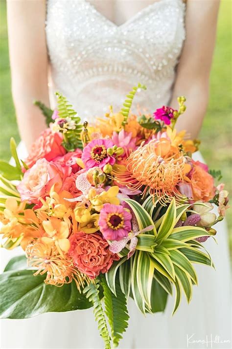 100 Beach Wedding Bouquets Tropical To Boho Inspiration
