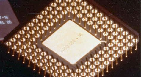 Amd Am386 Cpu Museum Museum Of Microprocessors And Die Photography