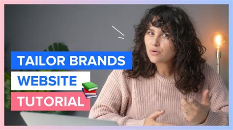 Website Builder Tutorial Tailor Brands Youtube