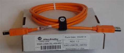 9300 Usbcbl Abhr2 Usb Programming Cable Allen Bradley