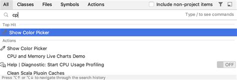 Searching Everywhere Intellij Idea Documentation