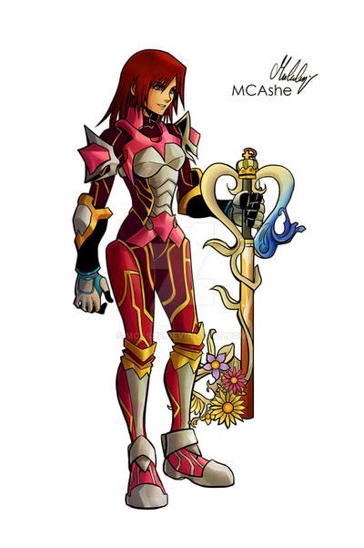 Keyblade Master Kairi By Mcashe On Deviantart