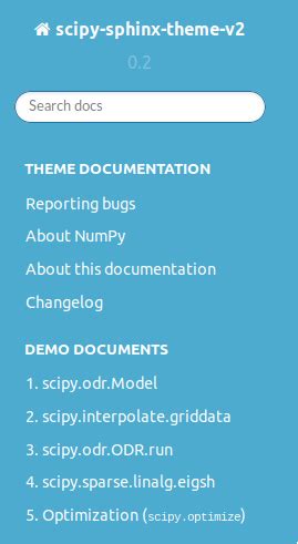Left Side Navigation Panel Does Not Wrap Text Issue Scipy Scipy Sphinx Theme V GitHub