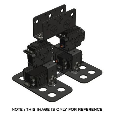 Sunrobotics 4dof Biped Humanoid Robot Chassis Diy Kit With Metal Geared Servo Motors