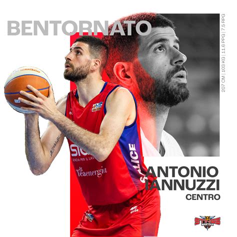 Antonio Iannuzzi Torna Agli Stings Mantova Tuttobasket