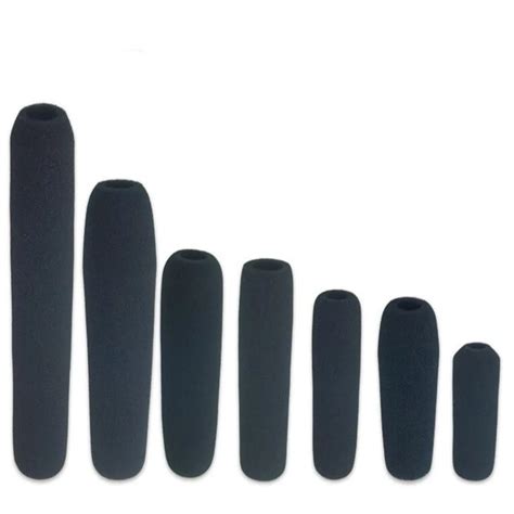 Xrhyy 소형 마이크 윈드 스크린 소프트 스폰지 폼 커버 고밀도 소형 전문가용 긴 인터뷰 마이크 2 피스마이크 액세사리 Aliexpress