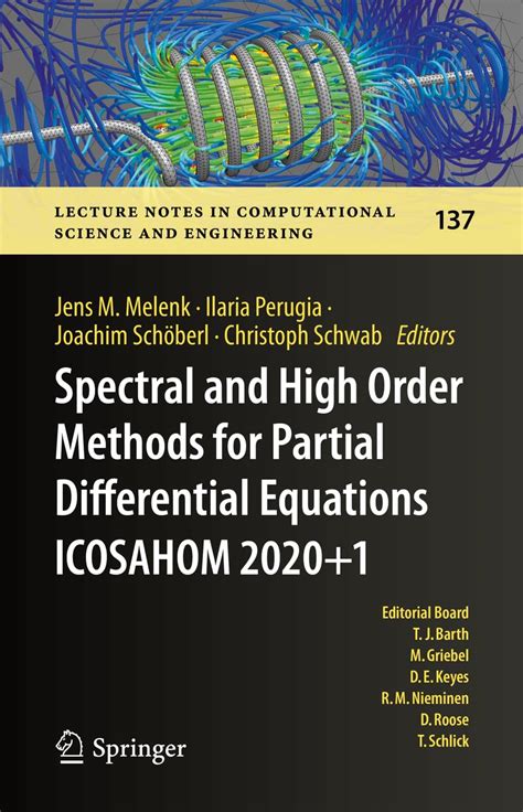 Buy Spectral And High Order Methods For Partial Differential Equations Icosahom 2020 1 Selected