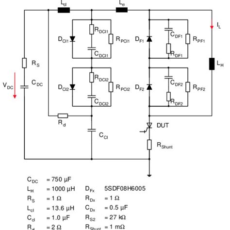 Test Circuit With 2 Series Connected Diodes Per Diode Position And A Download Scientific