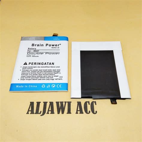 Jual Baterai Bt Batre Battery Xiaomi Xiomi Redmi Pro A Lite BN Double Power Battery