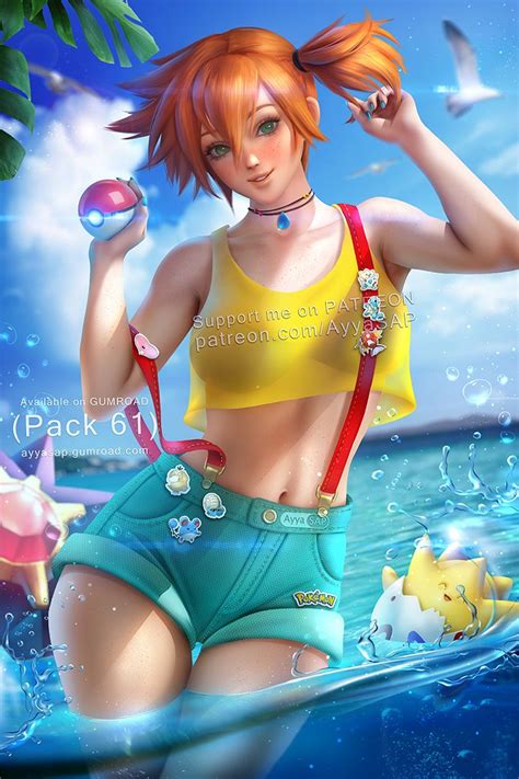 Misty Pokemon By Ayyasap On Deviantart Anime Girl Pokemon Misty