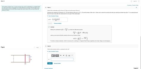 solved part d what is the terminal velocity vt reached by