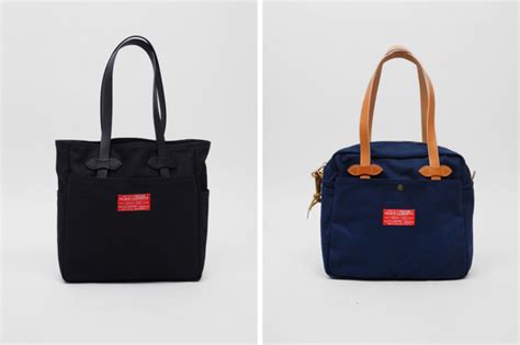 我是懶胖，不是懶趴。 Filson Red Label Tote Bag With Zipper （nanamica）