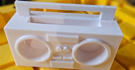 Boombox Phone Speaker Amp By Scott Mann Download Free Stl Model