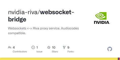 Github Nvidia Rivawebsocket Bridge Websockets Riva Proxy Service
