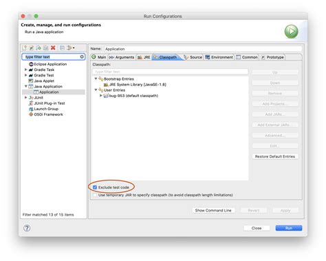 Test Dependencies And Classpath Are Back Into The Runtime Classpath