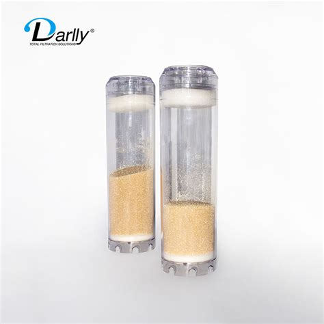 Refillable Empty Water Filter Cartridge 4 5 X 20 For Chloramine Removal China Refillable