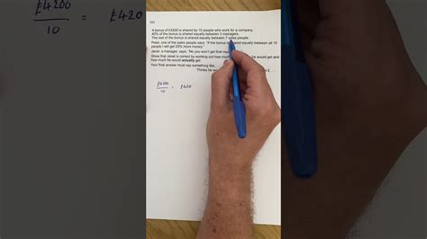 Mathswatch Nov 18 1f Question 22 Q22 Youtube