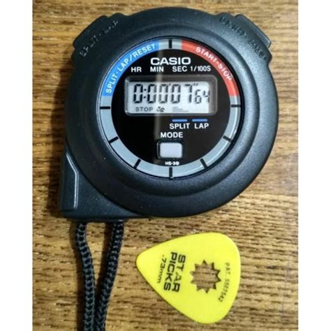 Casio Stopwatch Hs 3v 1brdt Unisexs Watch H2 Hub