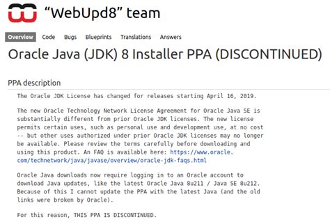 The Repository Ppa Launchpad Net Webupd Team Java Ubuntu Focal Release Does Not