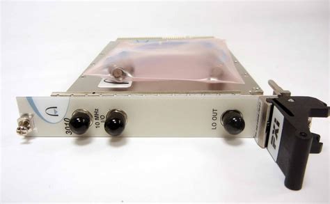 Aeroflex 3010 Pxi Rf Synthesizer Module 1 5ghz 3 0ghz W 2 Sma Cables Ebay