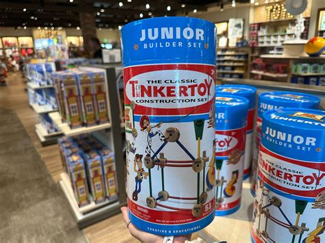 Toy Story Tinkertoy Construction Set Available At Walt Disney World Wdw News Today