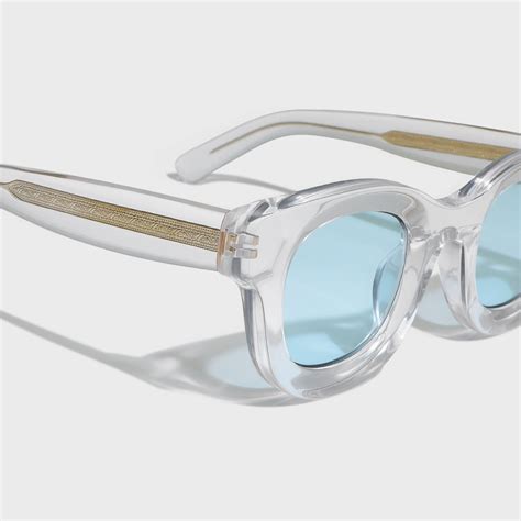 Yeetian Crystal Mazzucchelli Acetate Round Frame Outdoor Luxury