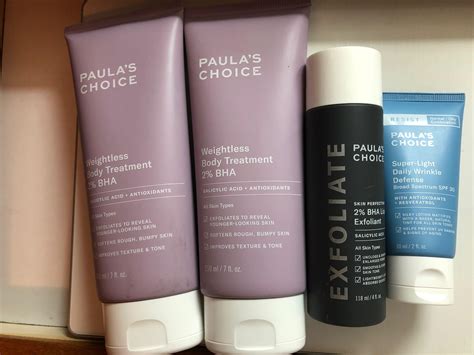 Paulas Choice 2 Bha Paulas Choice Weightless Paulas Choice Spf30