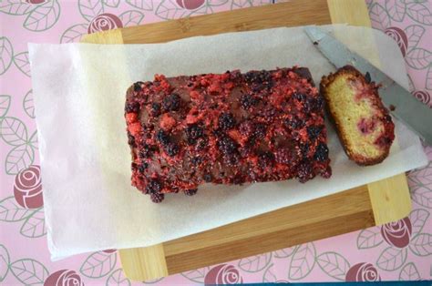 Raspberry And Blackberry Drizzle Cake Dragons And Fairy Dust