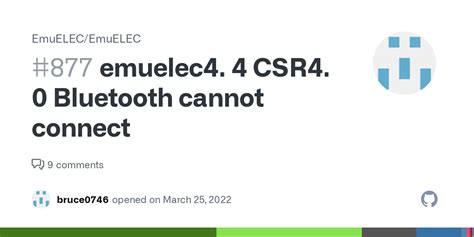 Emuelec4 4 Csr4 0 Bluetooth Cannot Connect · Issue 877 · Emuelec Emuelec · Github