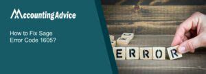 How To Resolve Sage Error Accounting Advice