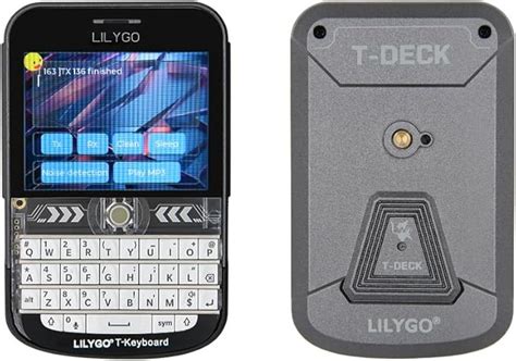 Lilygo T Deck Plus Meshtastic Esp32 S3 Lora 89 915mhz Sx1262 Ulbox Gps White