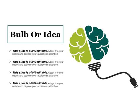 Bulb Or Idea Ppt PowerPoint Presentation Slides File Formats
