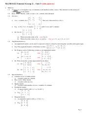 Understanding Matrices: Definitions, Operations & Special Types | Course Hero