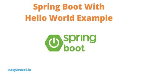 How To Create A Spring Boot Project Using Spring Initializer Create Spring Boot Project In Sts