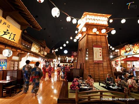 เเนะนำทเเช Onzen สไตลเอโดะใน Tokyo Oedo Onsen Monogatari ออนเซนยอนยค tubbystrip