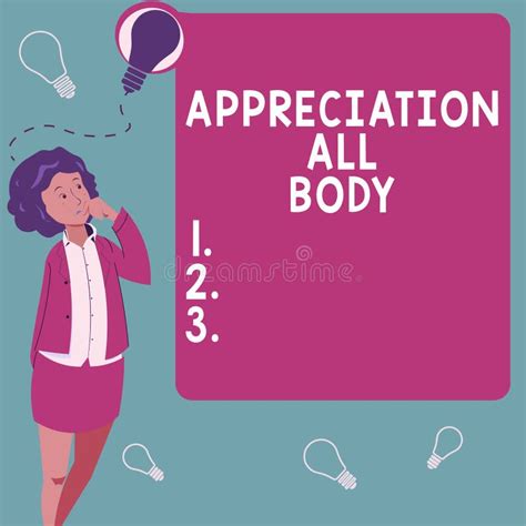 Conceptual Caption Appreciation All Body Word For Appreciation Of A Person S Is Physical