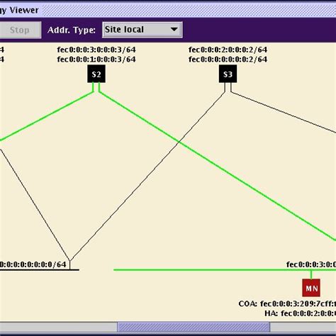 Logical Topology Of The Network Drawn By The Network Analyser Download Scientific Diagram