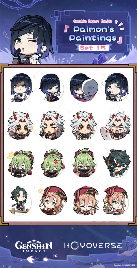 Genshin Impact On Twitter Genshinimpact ｜ Paimons Paintings Xv