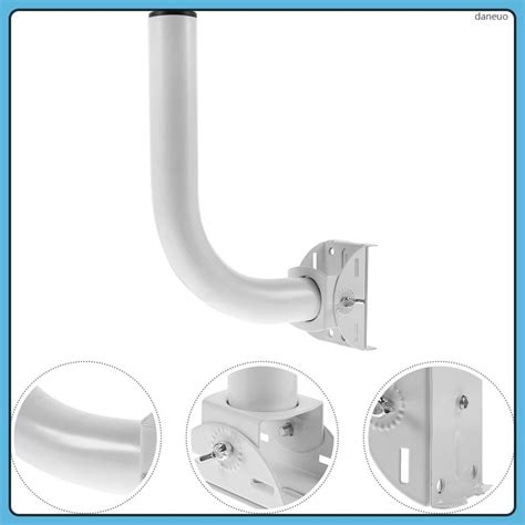 Mount Ng Antenna Sa Bubong Para Sa Panlabas Na Pagkakabit 1pcs Puti