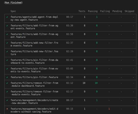 decoders exit with out saving automated test fix · issue 4460