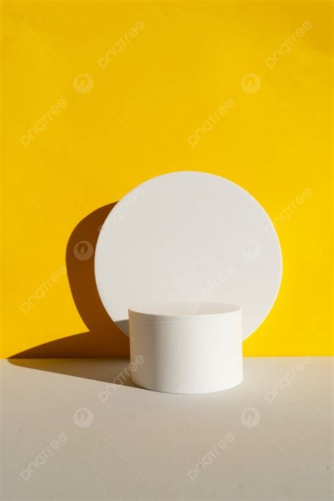 그림자가 있는 최신 회색 및 노란색 배경의 최소한의 최신 제품 디스플레이 최소 제품 디스플레이 사진 및 무료 다운로드를위한 그림 Pngtree