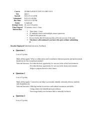 COSC Quiz Docx Course Test Started Submitted Due Date Status Attempt Score Time Elapsed