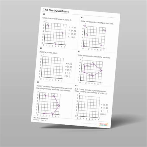 Year 5 The First Quadrant Fluency Matrix Resource Classroom Secrets