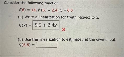 solved consider the following function