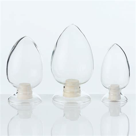 125250500ml Conical Glass Sample Bottle Display Vicedeal